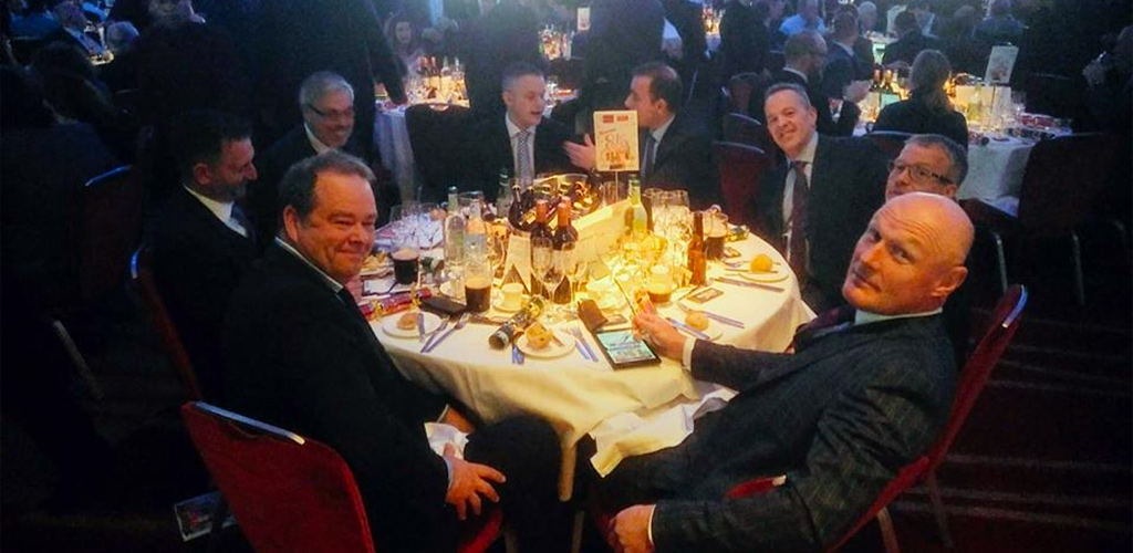 Scott Parnell attends industry fundraising lunch – Scott Parnell