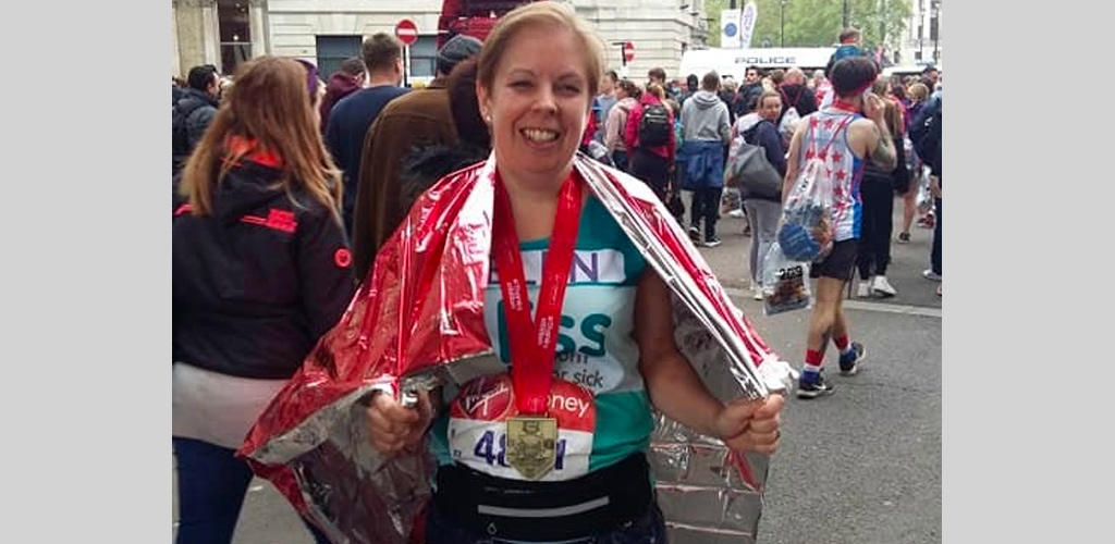 Scott Parnell employee completes London Marathon in memory of daughter ...